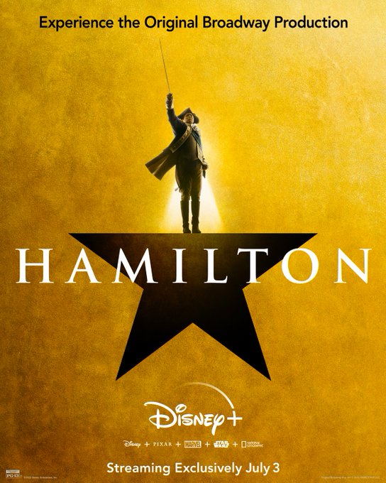 Hamilton débarque directement sur Disney+ | Disneyphile