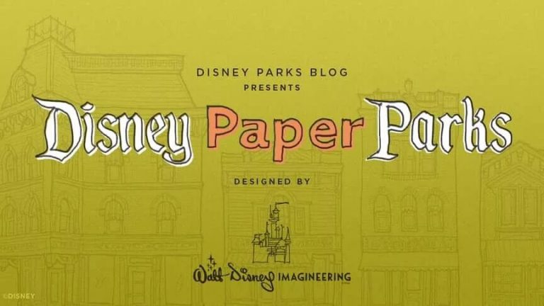 Disney Paper Parks par Walt Disney Imagineering | Disneyphile