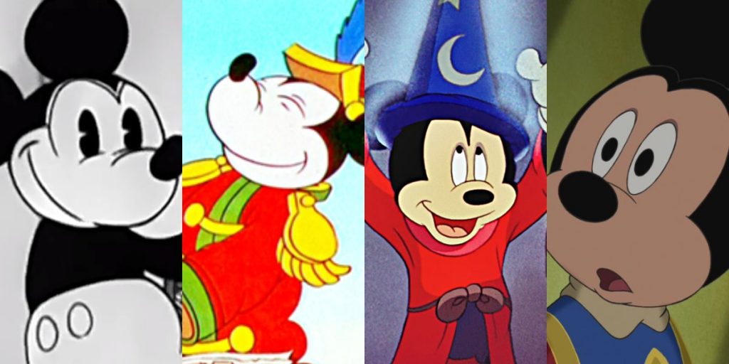 Le design de Mickey Mouse à travers les âges | Disneyphile