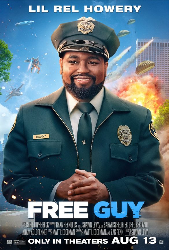 Les affiches personnages de Free Guy | Disneyphile