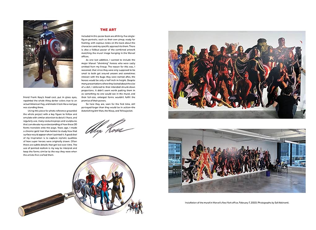 Alex Ross présente The Alex Ross Marvel Comics Poster Book au Comic-Con ...