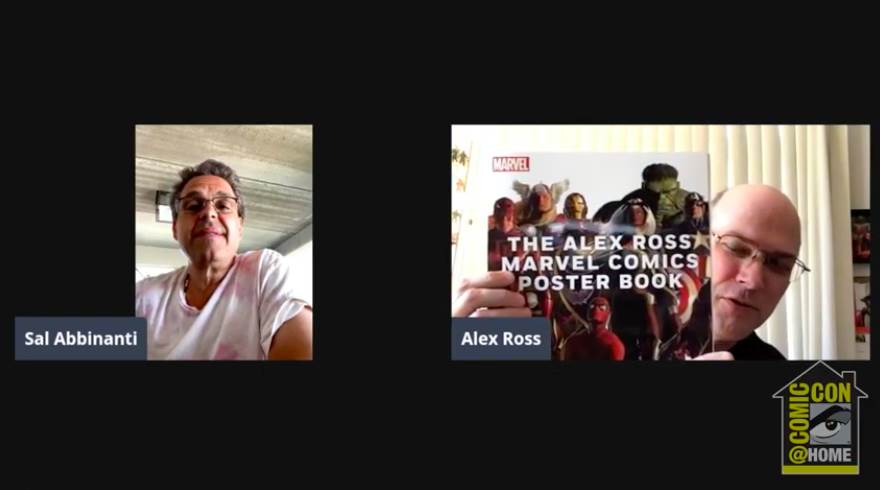 Alex Ross présente The Alex Ross Marvel Comics Poster Book au Comic-Con ...