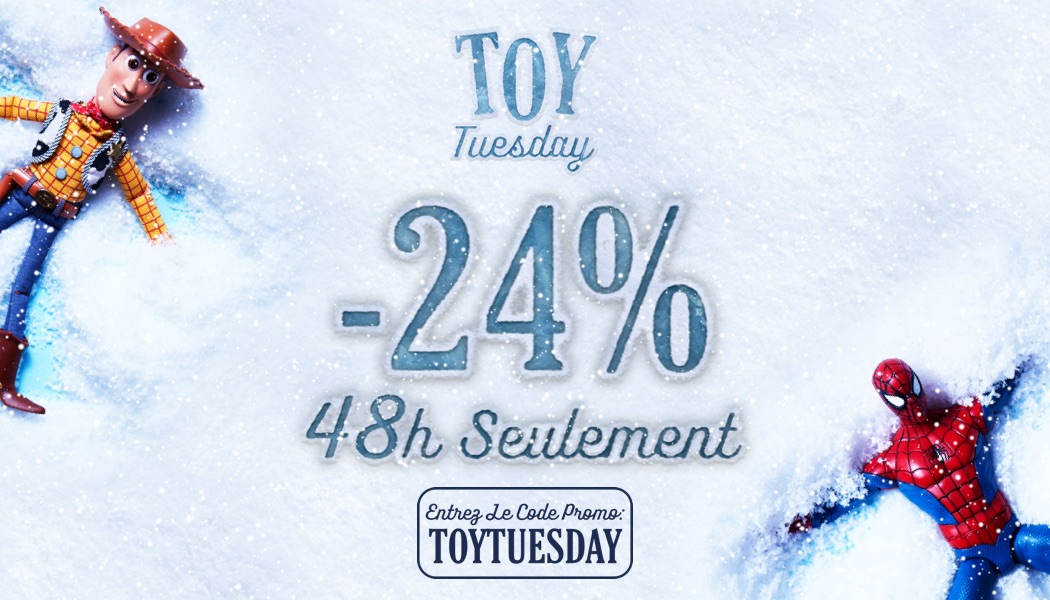 Toy Tuesday : 24 % de réduction sur une sélection de produits ...