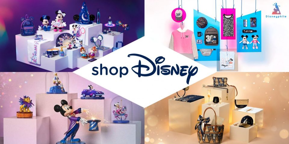 Les produits des 30 ans de Disneyland Paris sur shopDisney | Disneyphile