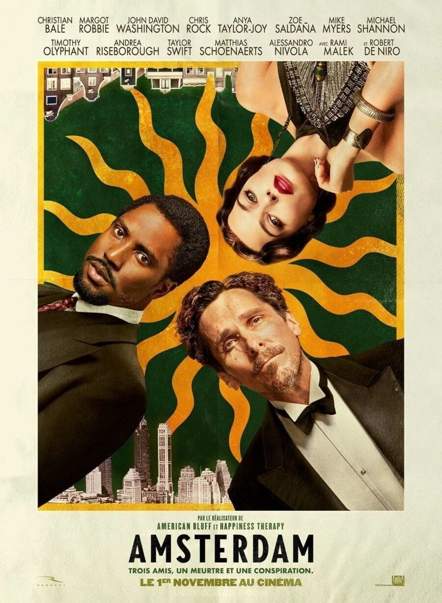 Découvrez les affiches du film Amsterdam | Disneyphile