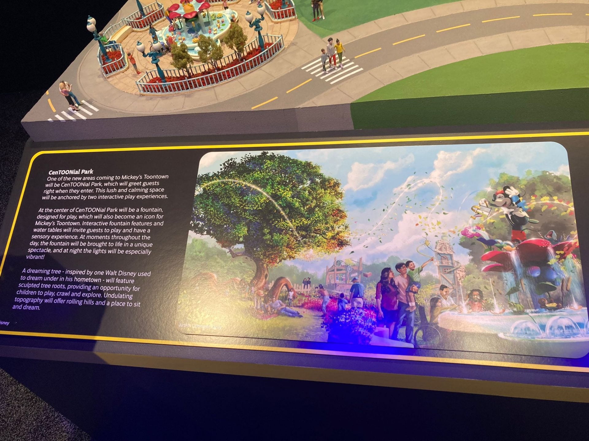 La maquette du nouveau Mickey's Toontown à la D23 Expo dévoile de ...