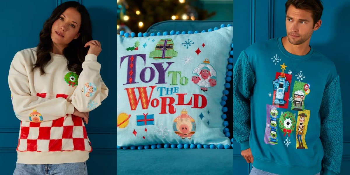 Les films Pixar font l'objet d'une collection de Noël sur shopDisney ...