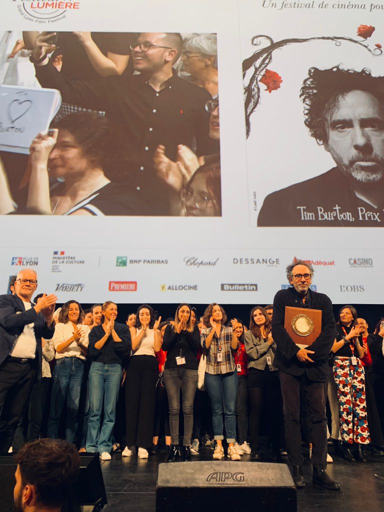 Tim Burton reçoit le 14e prix Lumière | Disneyphile