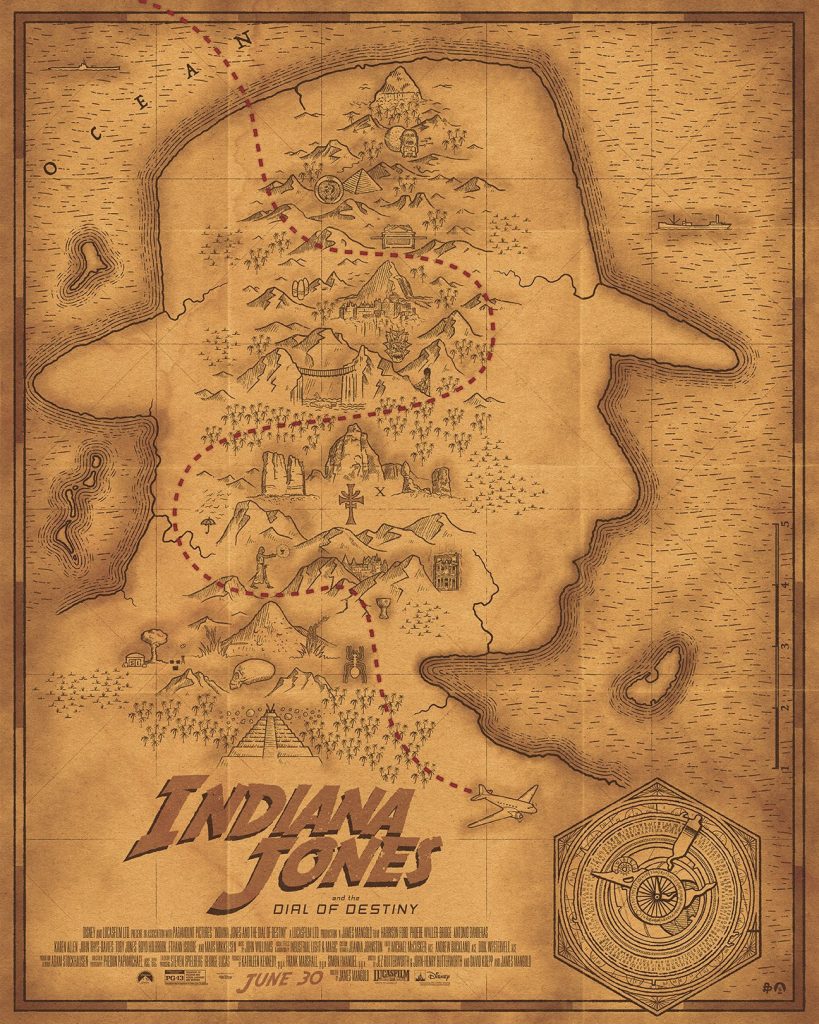 Découvrez les différentes affiches d'Indiana Jones et le Cadran de la ...