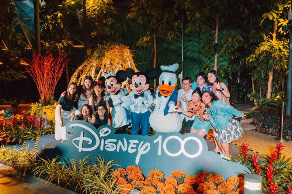 L'aéroport Jewel Changi célèbre Disney 100 avec de nouvelles animations ...
