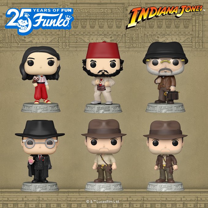 Les nouvelles figurines Funko POP Indiana Jones garanties sans serpents ...