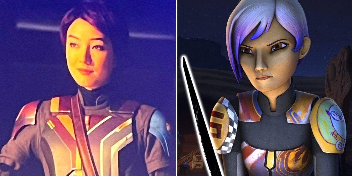 Premier aperçu de Sabine Wren (Star Wars : Rebels) en live-action ...