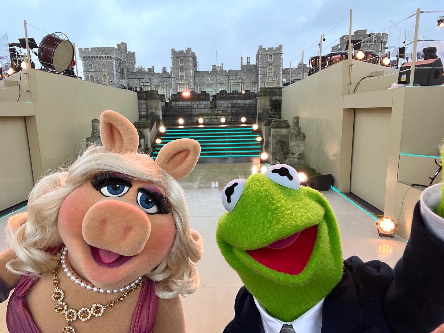 Quand Kermit et Miss Piggy s'invitent au concert du couronnement de ...