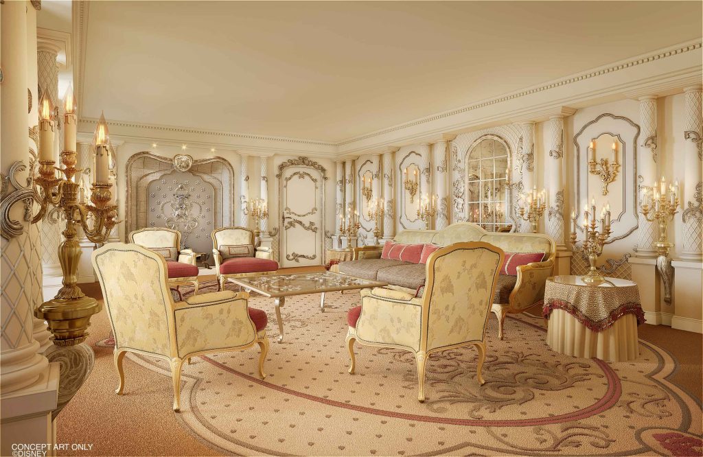 Découvrez la suite Princière La Belle et la Bête et la suite Royale La ...