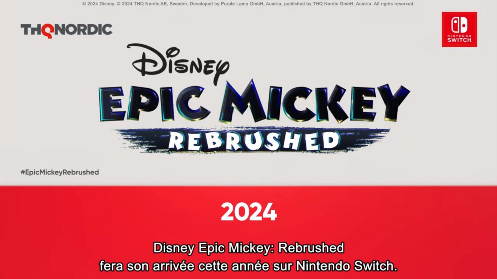 Mickey et Oswald voyagent de la Wii à la Switch avec Disney Epic Mickey ...