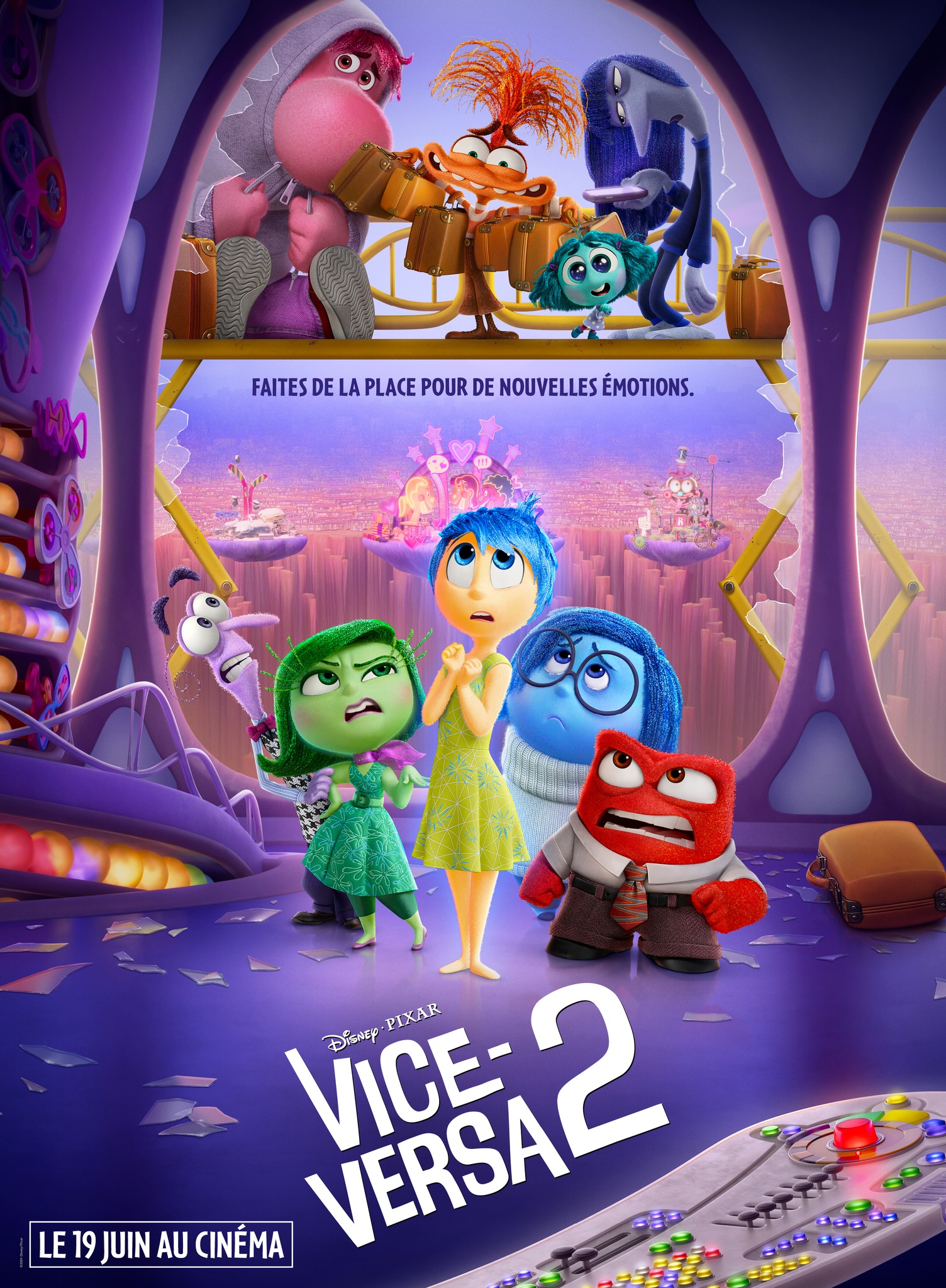 Les différentes affiches de Vice-Versa 2 | Disneyphile