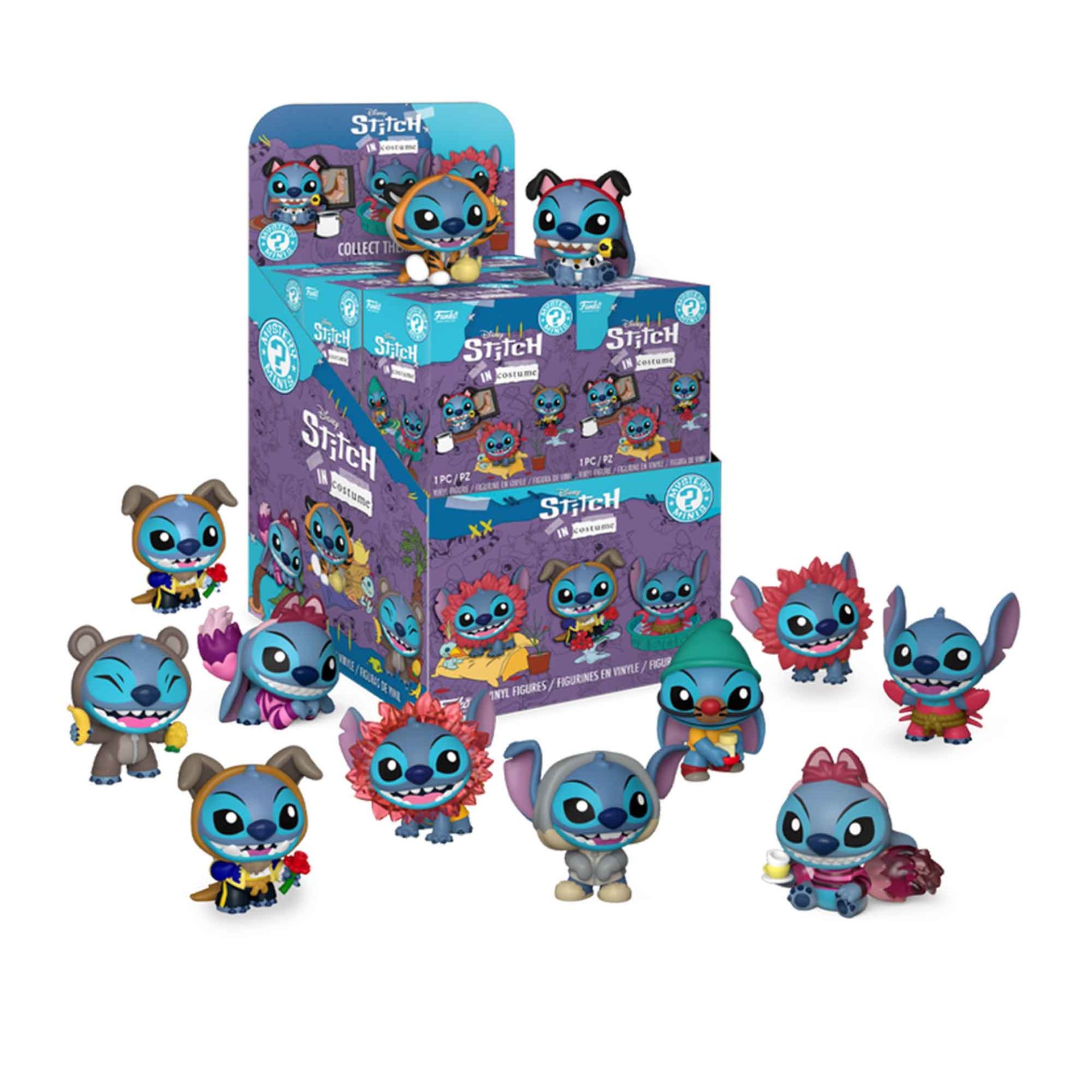 Nouvelle série de figurines Funko de Stitch en costumes | Disneyphile