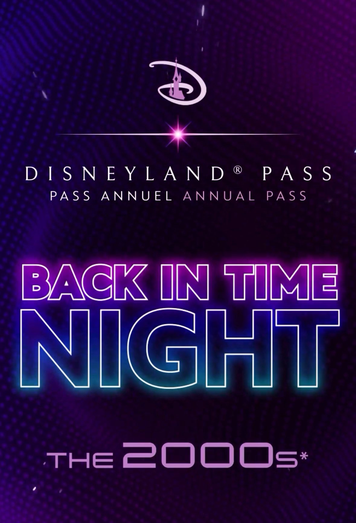 Retour dans les années 2000 pour la prochaine soirée Disneyland Pass à ...
