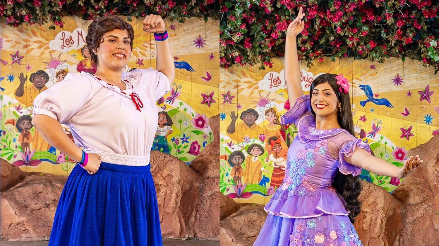 Isabela et Luisa d'Encanto arrivent à Disneyland pour une période ...