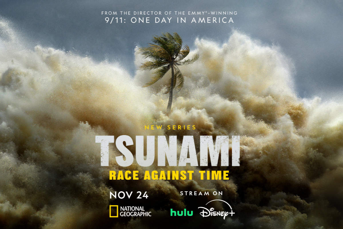 Nat Geo dévoile la bande-annonce de Tsunami : Race Against Time ...