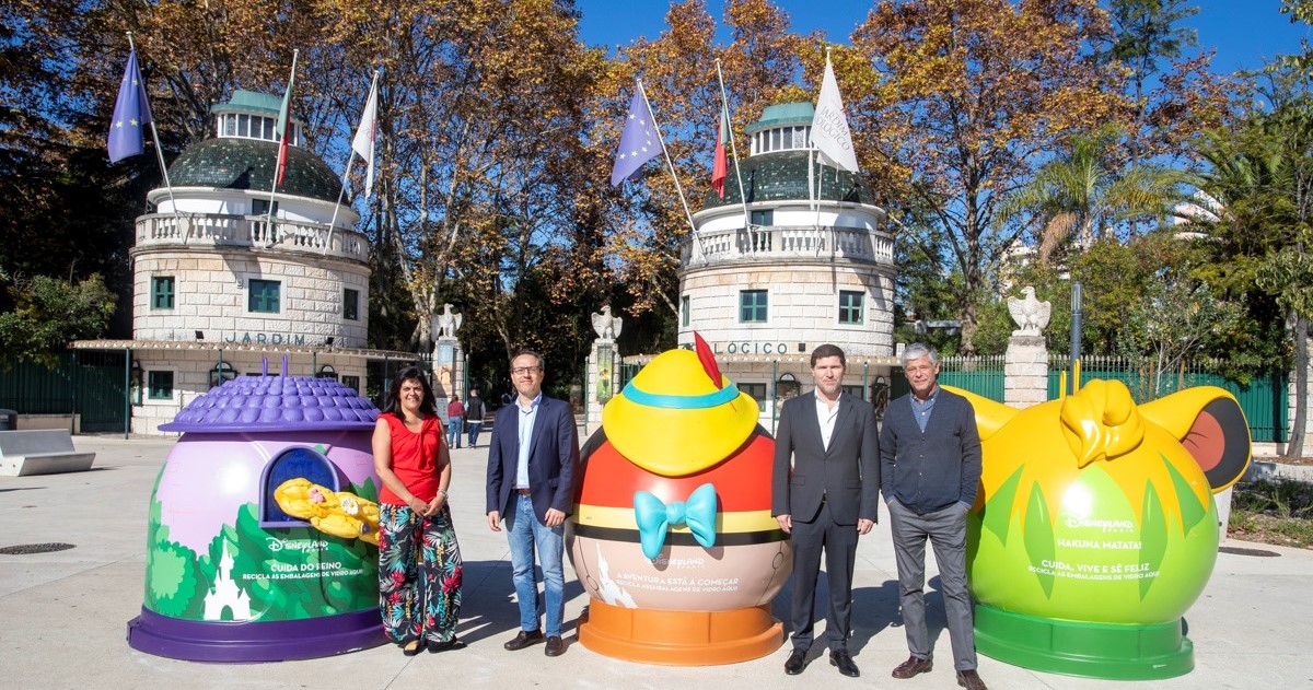 Disneyland Paris sensibilise au recyclage du verre au Portugal ...