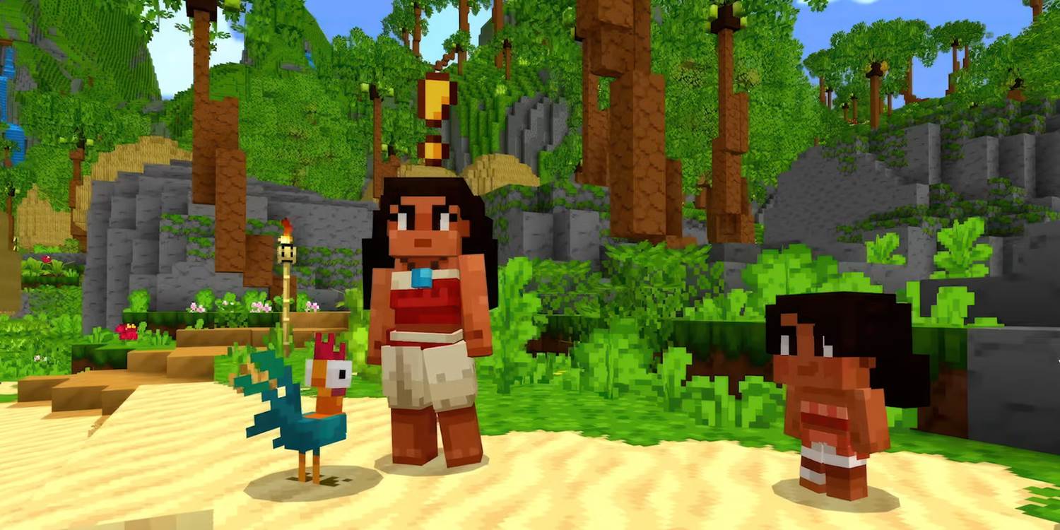 Un DLC Vaiana 2 disponible sur Minecraft | Disneyphile