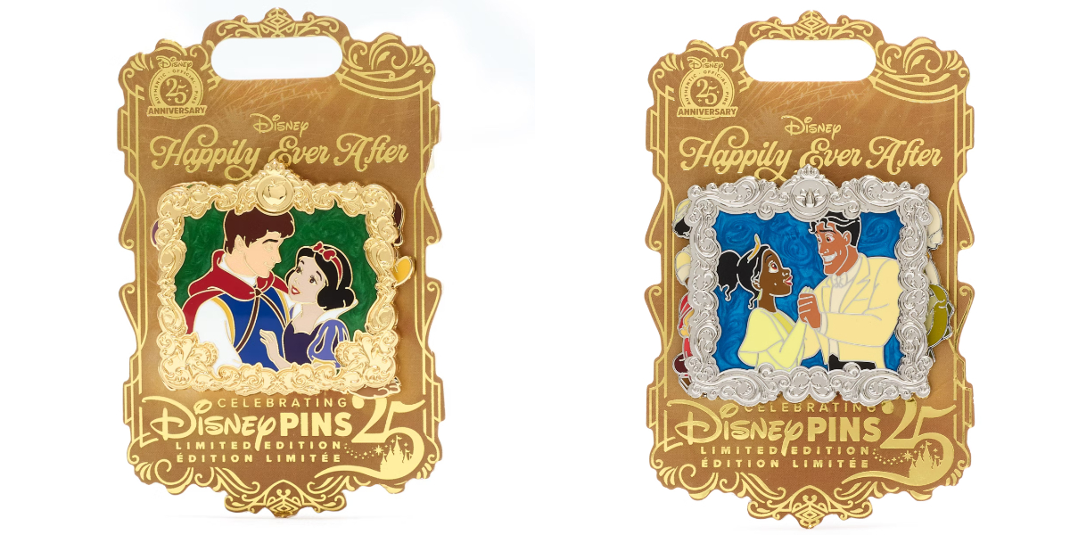 La collection de pin's « Happily Ever After » de Disney Store | Disneyphile