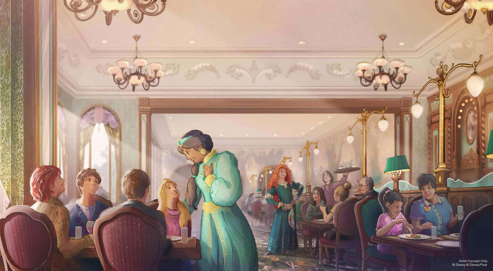 Disneyland Paris révèle pour la première fois l'intérieur de The Regal ...