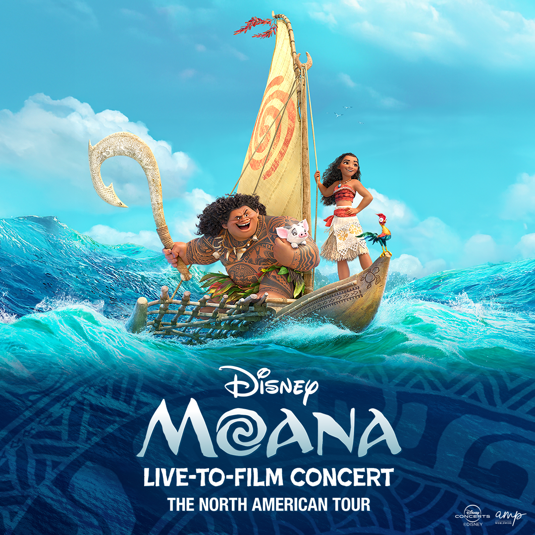Un ciné-concert de Vaiana en tournée aux États-Unis | Disneyphile