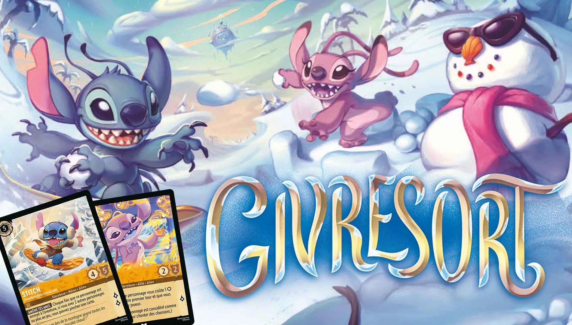 Disney Lorcana : Givresort, une vague de froid enchantée pour février ...