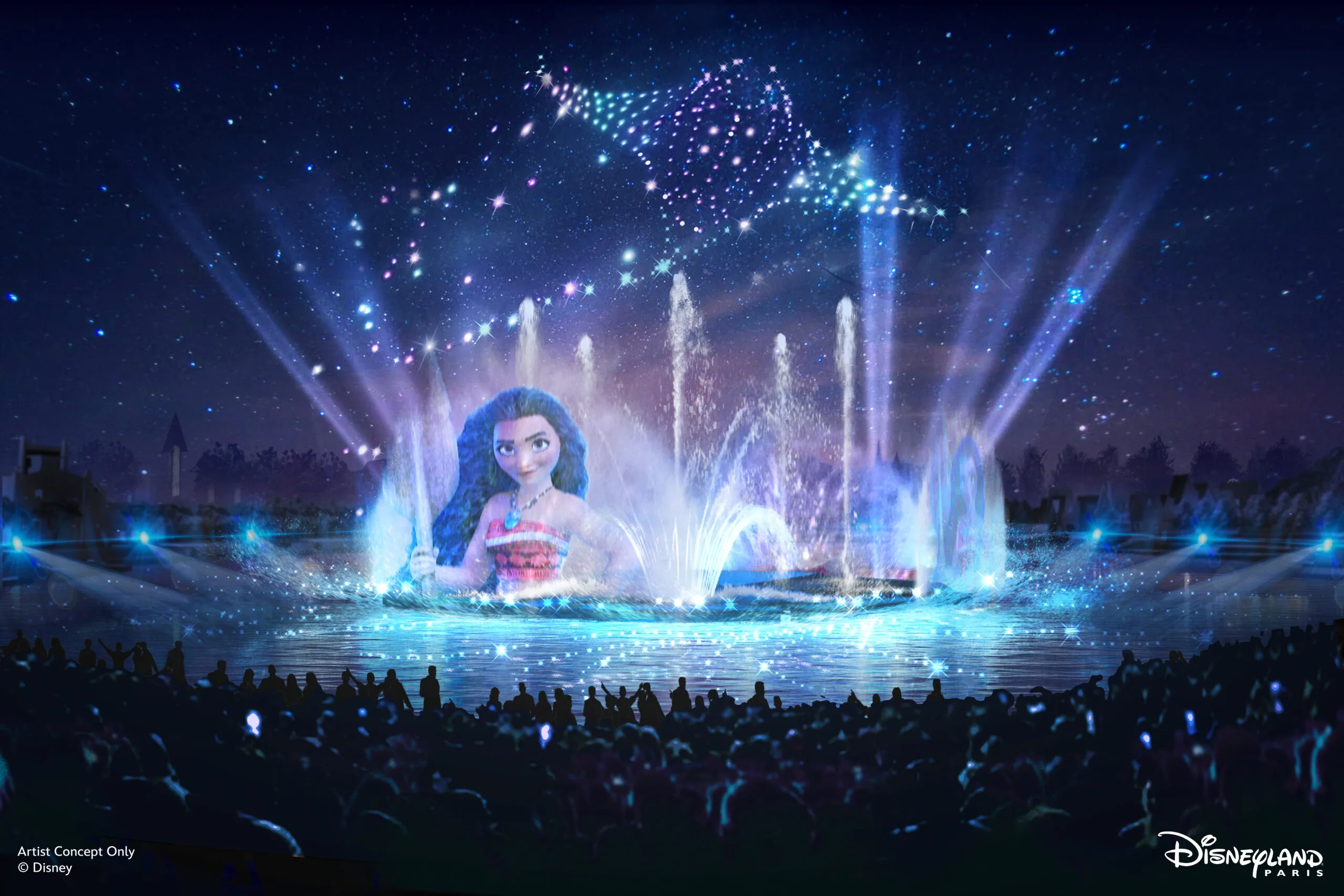 Disneyland Paris présente Disney Cascade of Lights, le spectacle qui ...