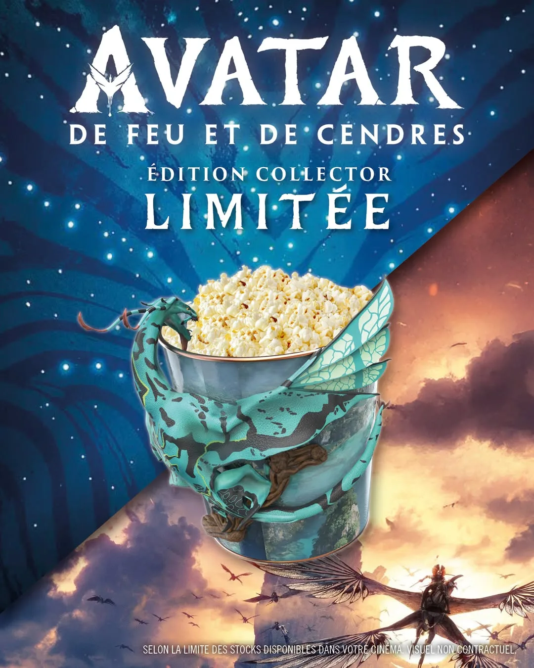 Avatar : De Feu et de Cendres : des seaux à popcorn collectors ...