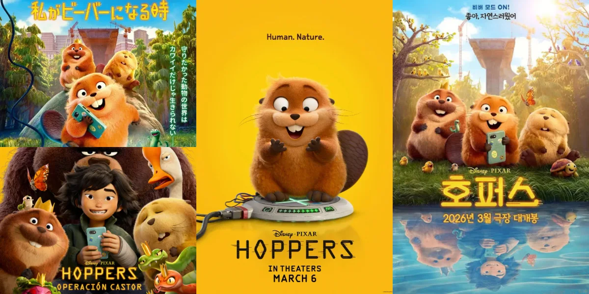 Les affiches de Jumpers, le nouveau film original des studios Pixar ...